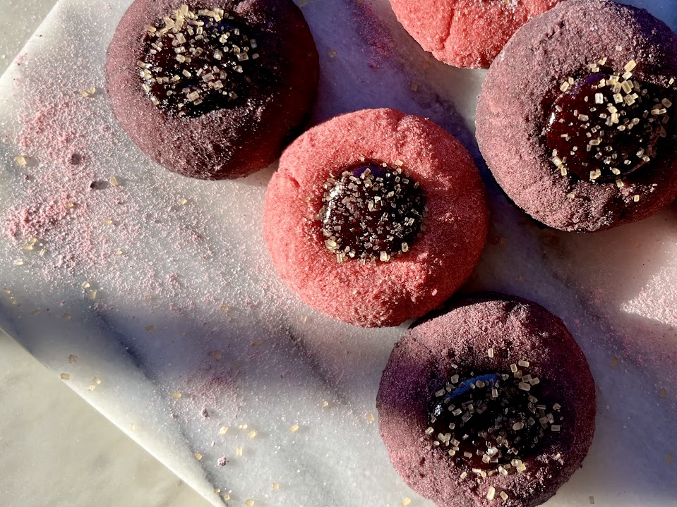 Sugar Plum Fairy Thumbprint Cookies – EATS BY ELISE